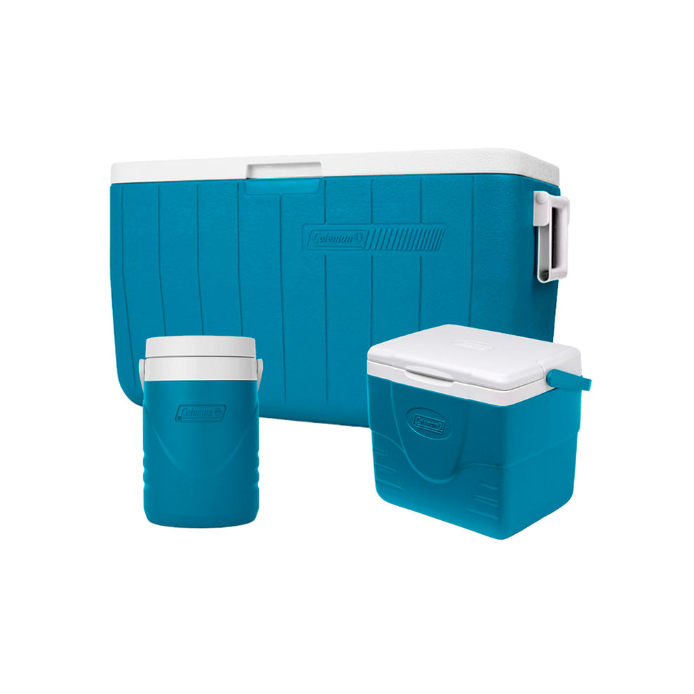Combo Hieleras y Termo Cooler Ocean 48qt - 3 piezas - Coleman ...
