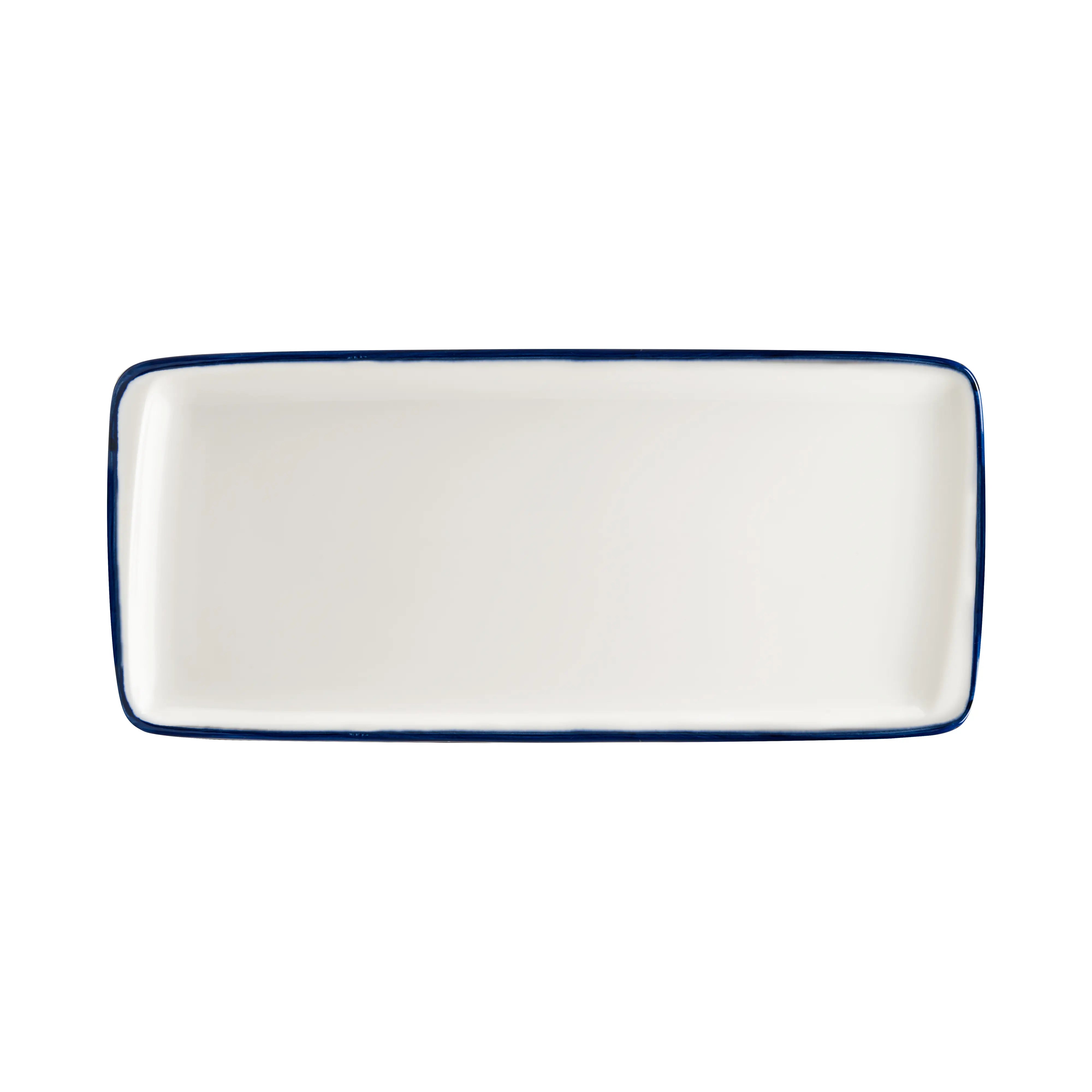 Plato Rectangular Moove 34 x 16cm Linea Blue – Cristaleria La Unica